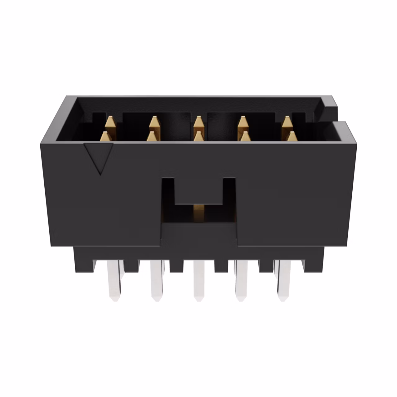2.00mm Pitch, Milli-Grid PCB Header, Dual Row, Vertical, Through Hole, Shrouded, 10 Circuits, 0.38µm Gold (Au) Plating, 2.50mm Tail Length, Single Side Slot, Center Friction Lock, Tube for sale