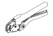 Hand Crimp Tool for Butt Splice 12-10 AWG Wire for sale