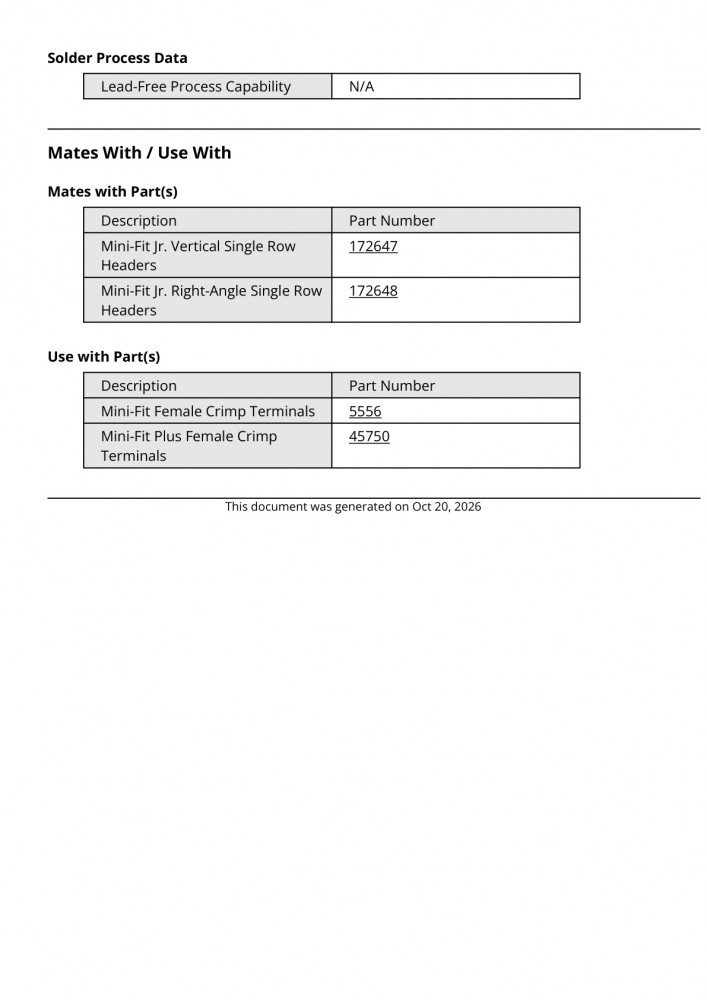 Technical document image 3 for Molex part 469940612