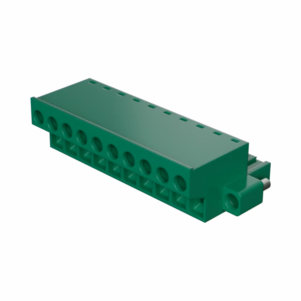 5.08mm Pitch Eurostyle Horizontal Plug, In-Line, with Retention Ends, 10 Circuits for sale