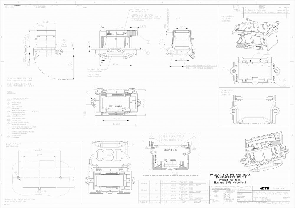 TE Connectivity 1418985-2 technical document preview
