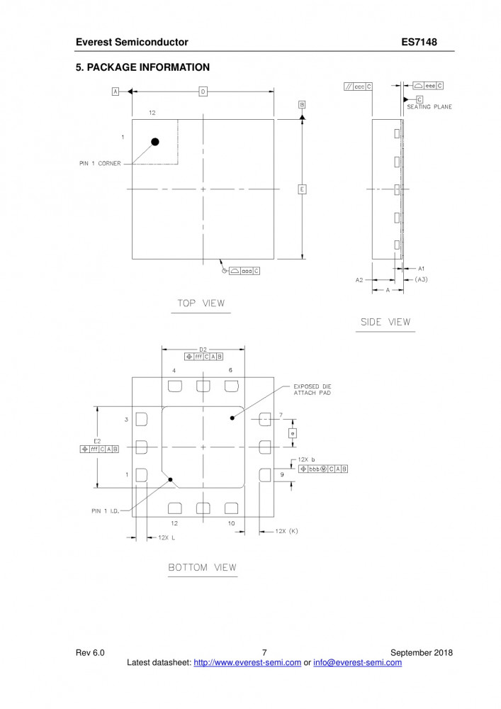 ES7148 datasheet page 7