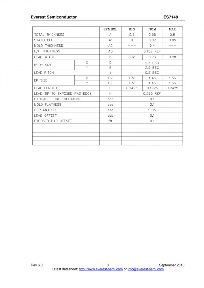 ES7148 datasheet page 8