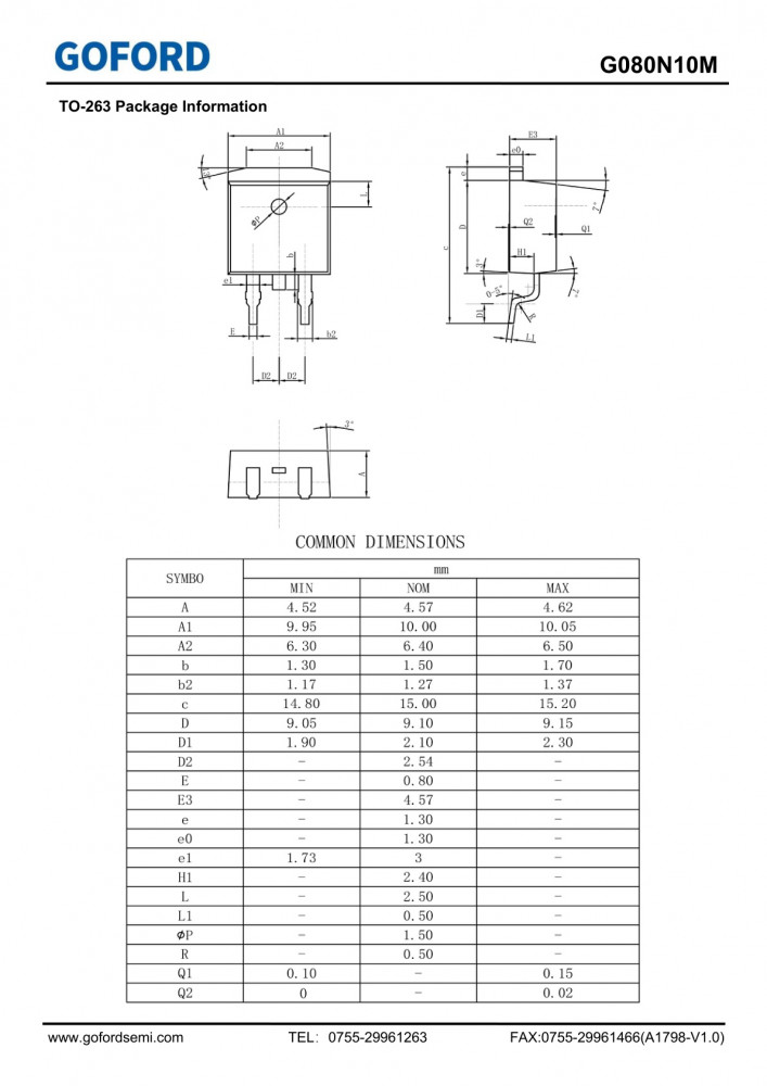 G080N10M datasheet page 6