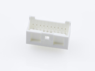MicroClasp Vertical Header, 2.00mm Pitch, Dual Row, Through Hole, Tin (Sn) Plating, 20 Circuits, with PCB Locator for sale
