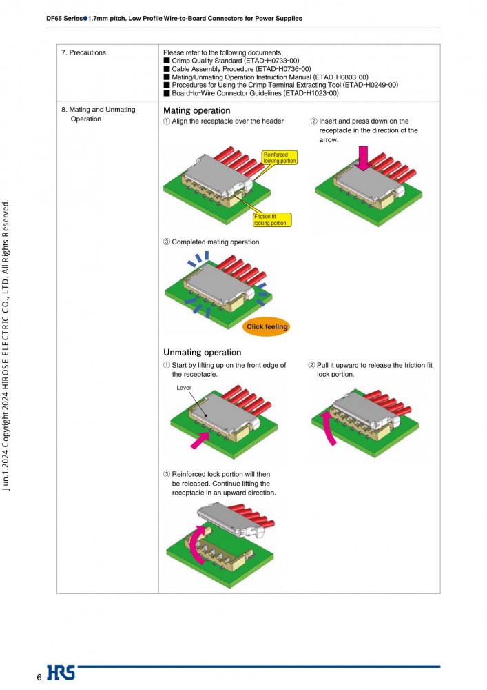 DF65 series technical document page 6