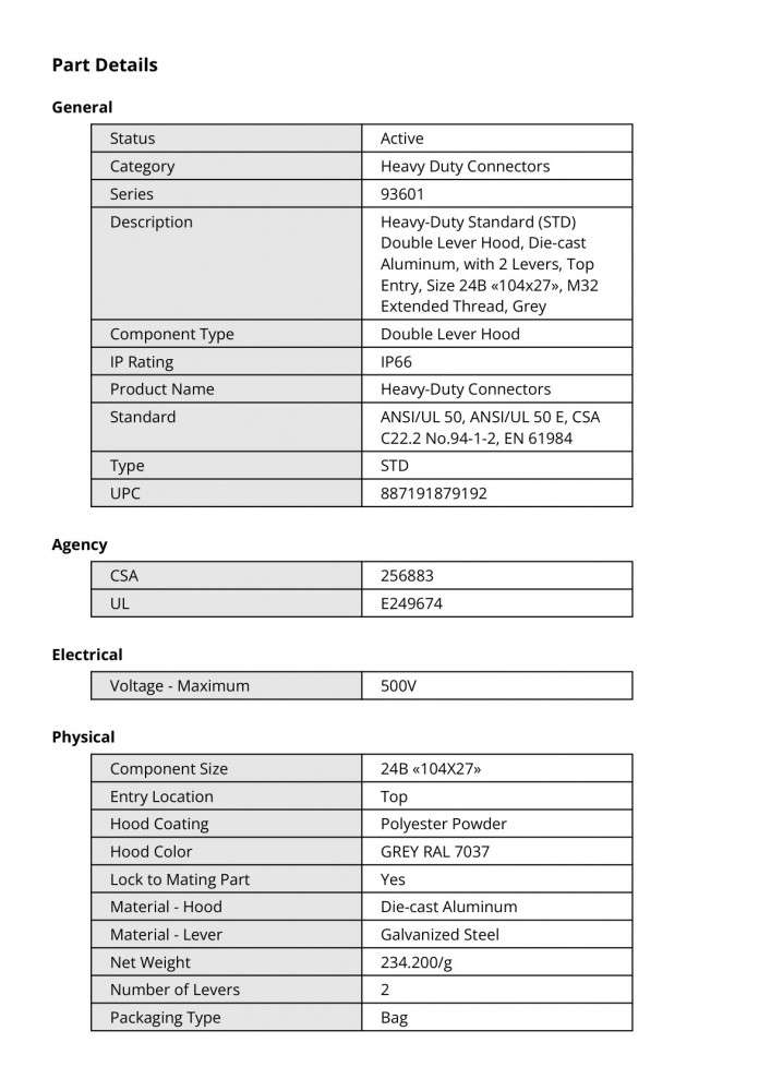 936013242 product document image, page 2