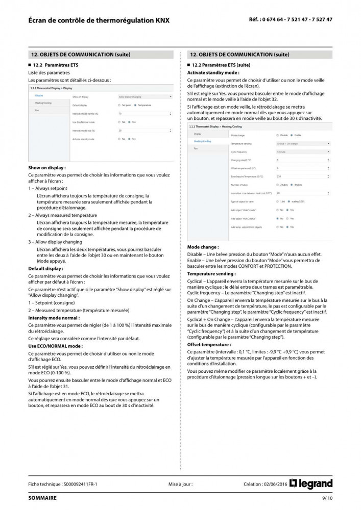 Legrand 067464 technical document page 9