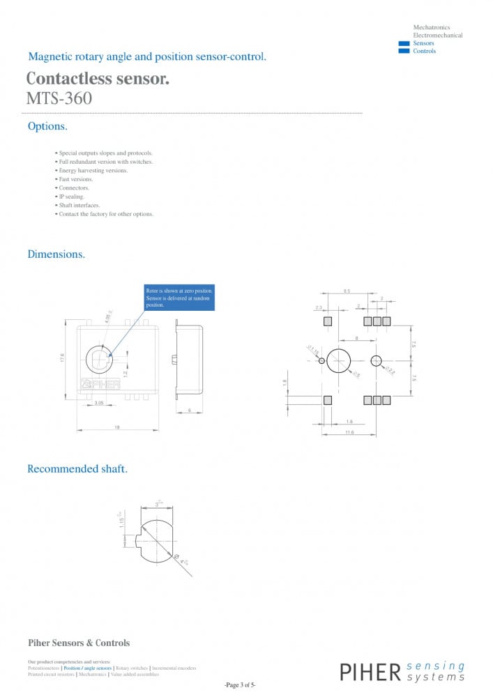 MTS-360 datasheet page 3