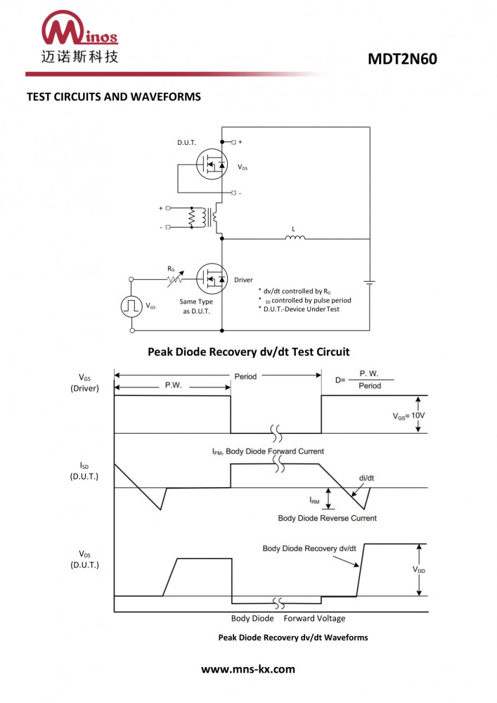 MDT2N60 datasheet page 3