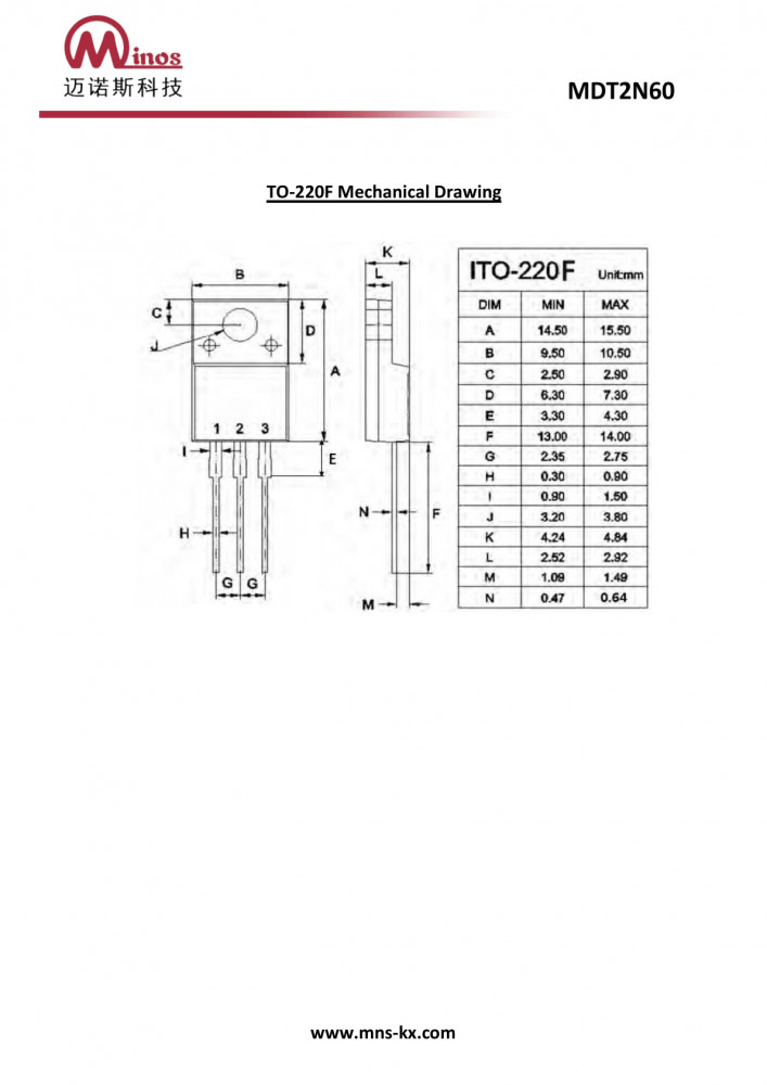 MDT2N60 datasheet page 6