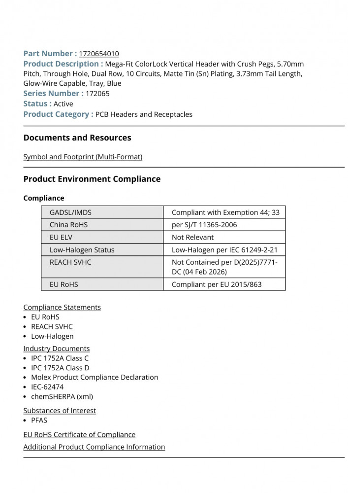 Product documentation preview, page 1