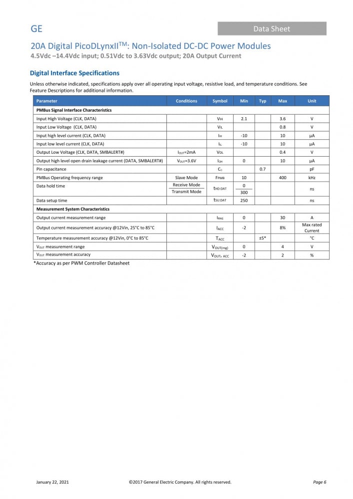 PJT020A0X3-SRZ datasheet page 6
