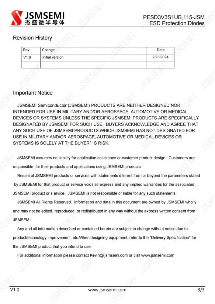 PESD3V3S1UB,115-JSM datasheet page 3
