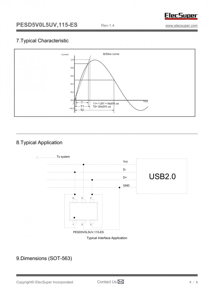 PESD5V0L5UV,115-ES datasheet page 4