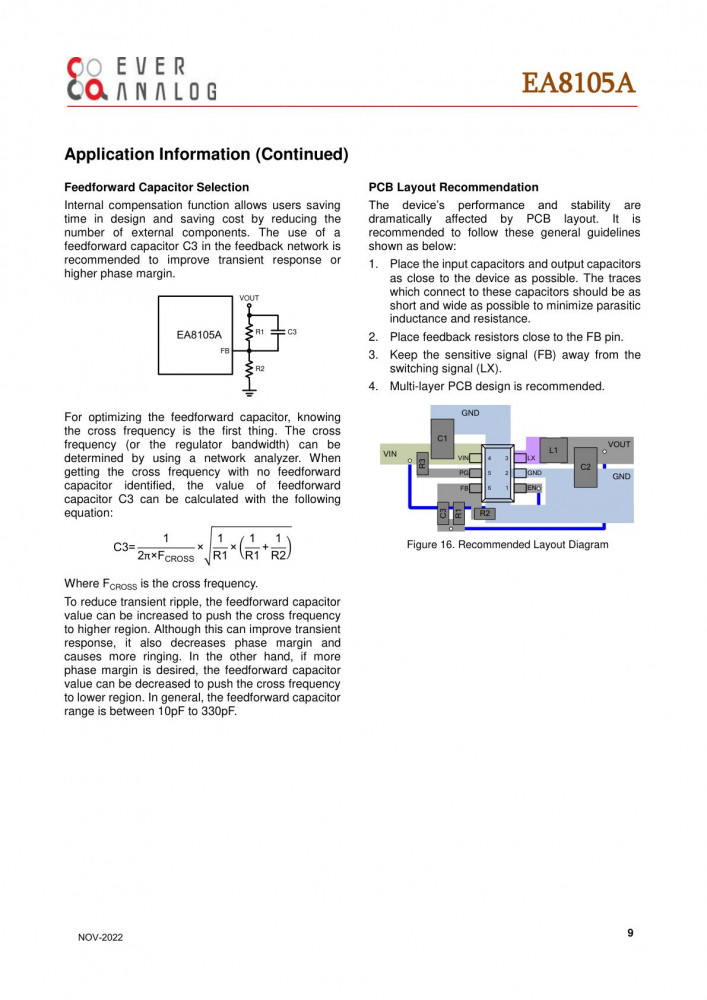 EA8105AT5R datasheet page 9