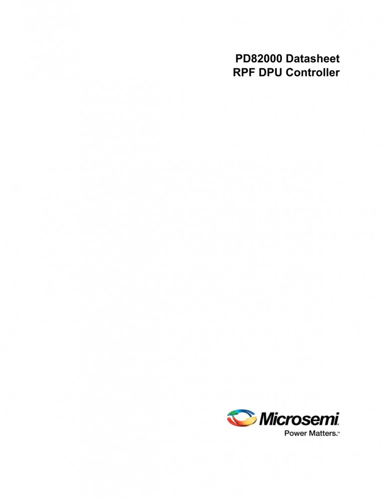 PD82000 datasheet page 1