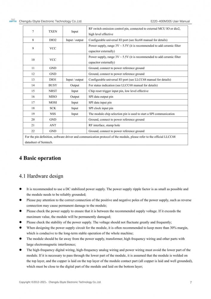 E220-400M30S datasheet page 8