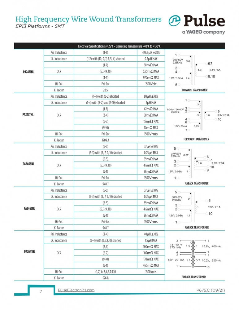 PA1137NLT technical document page 7