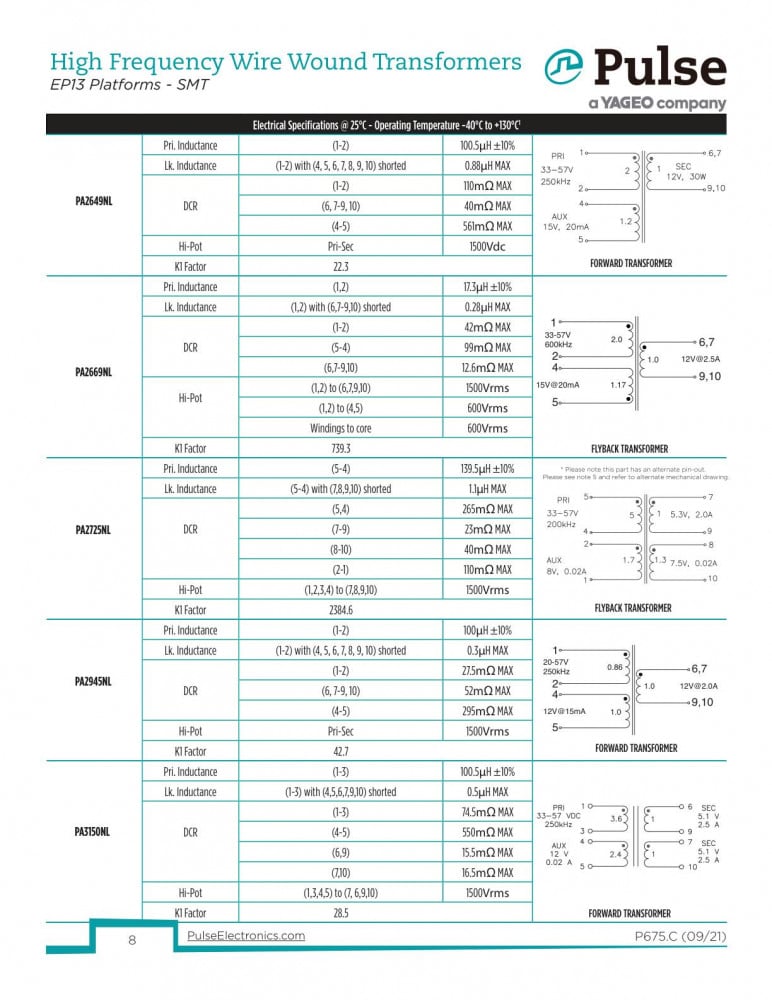 PA1137NLT technical document page 8
