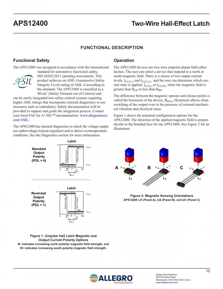 APS12400 datasheet page 10