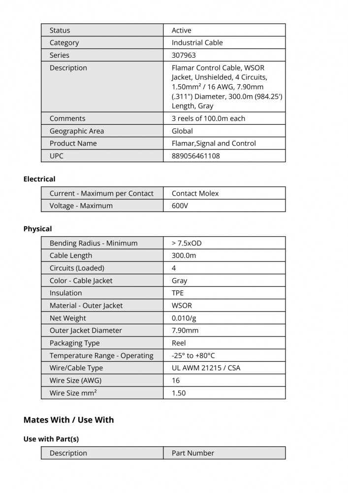 Product document page 2
