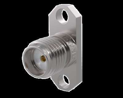 SMA(F), PANEL MOUNT 2 HOLE .625