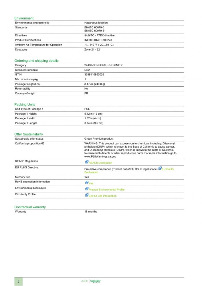 XS1M30AB120EX technical document page 2