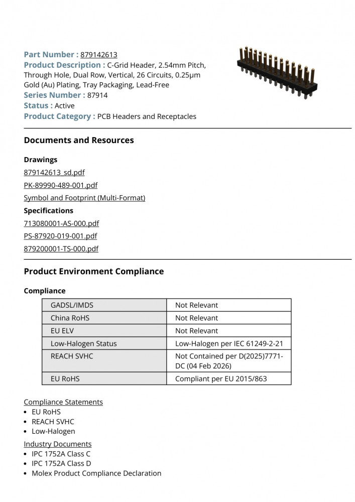 879142613 technical document image, page 1