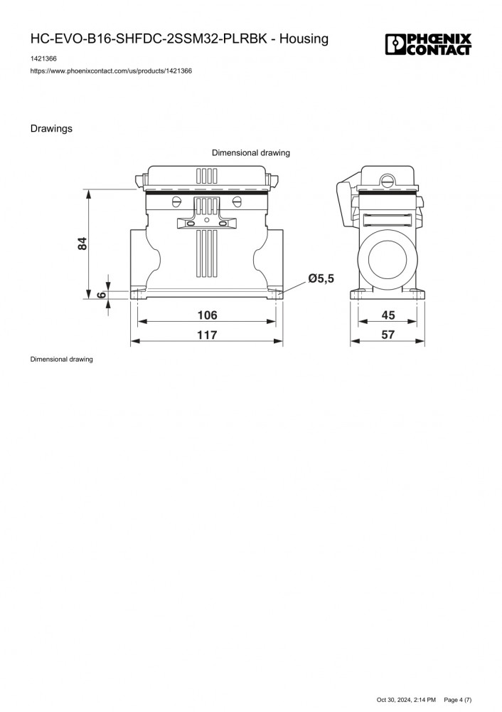 Phoenix Contact 1421366 technical document page 4
