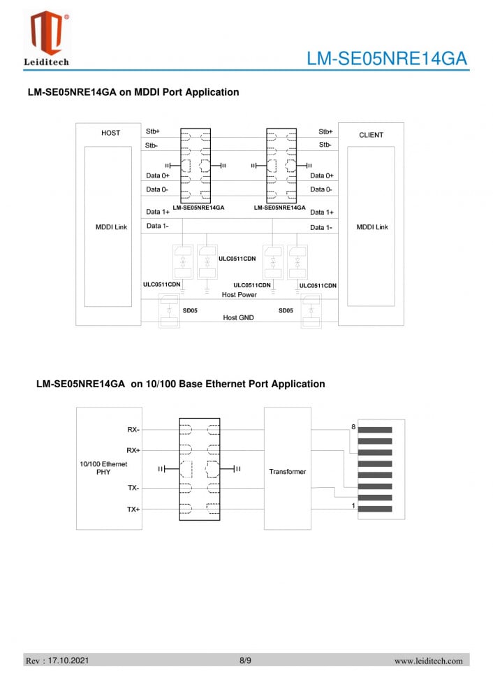 LM-SE05NRE14GA datasheet page 8