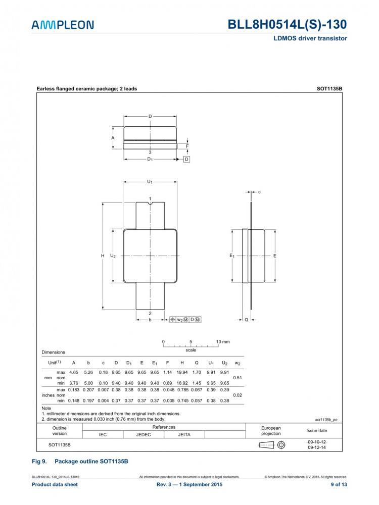 BLL8H0514LS-130U datasheet page 9