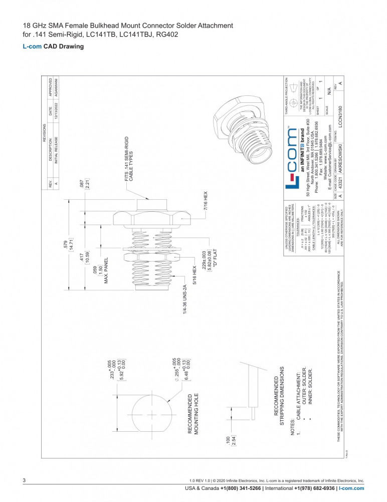 L-com LCCN3180 technical document page 3