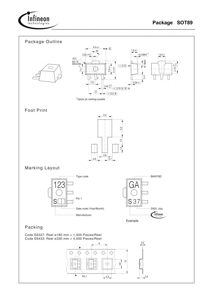 BCX54E6327 datasheet page 6