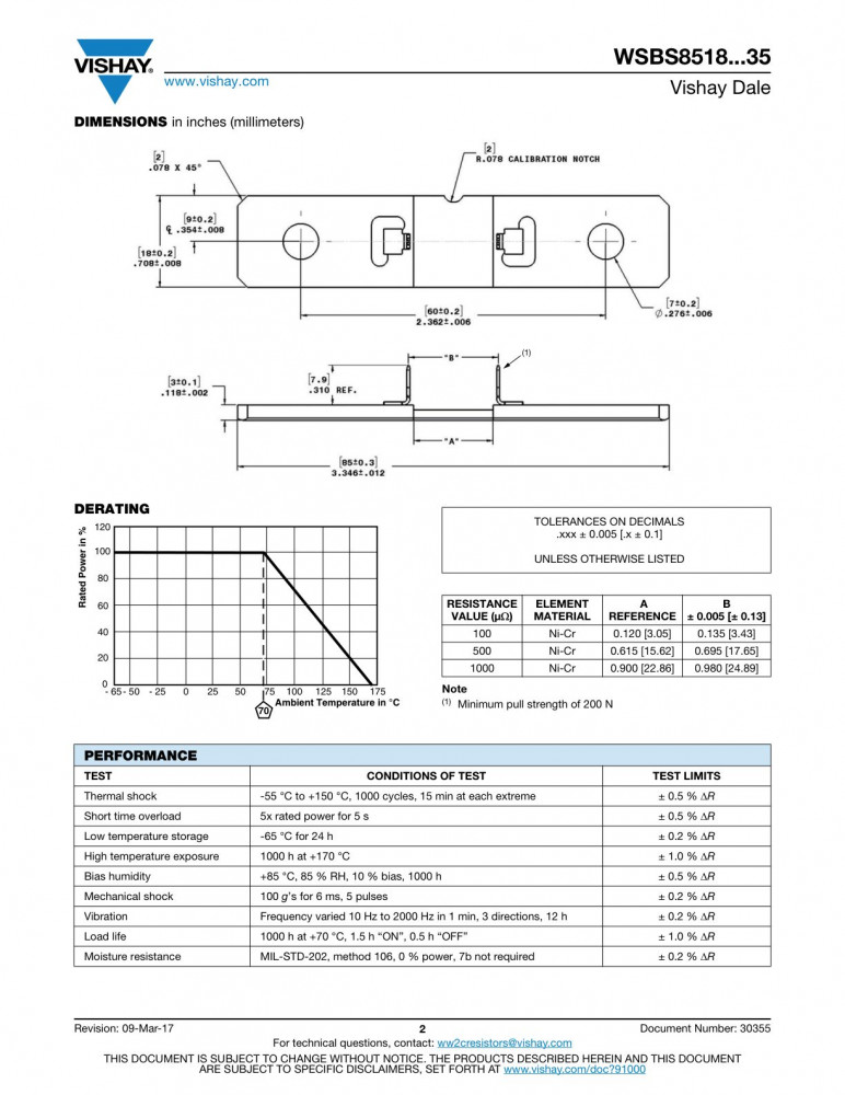 WSBS8518 product document page 2