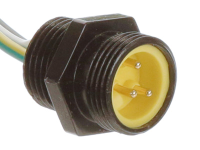 Mini-Change A-Size Receptacle, 5 Poles, 1/2