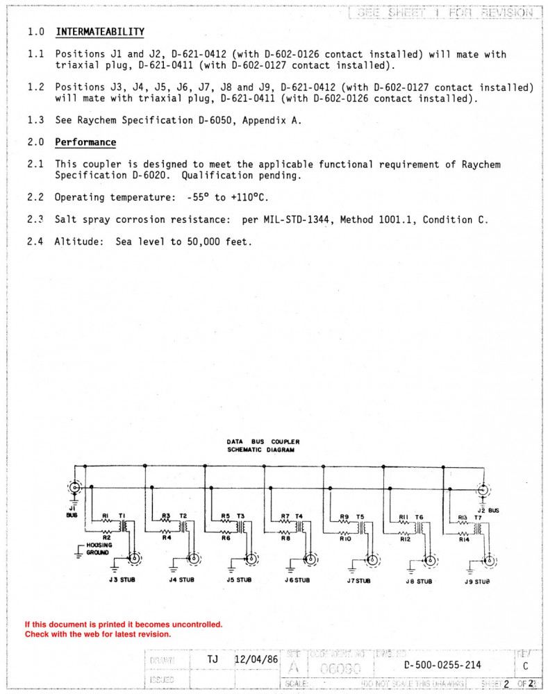 D-500-0255-214 technical document page 2