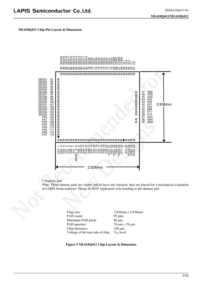 ML610Q411 Q412 datasheet page 10