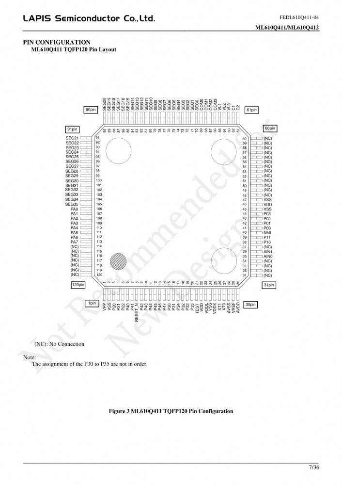 ML610Q411 Q412 datasheet page 8