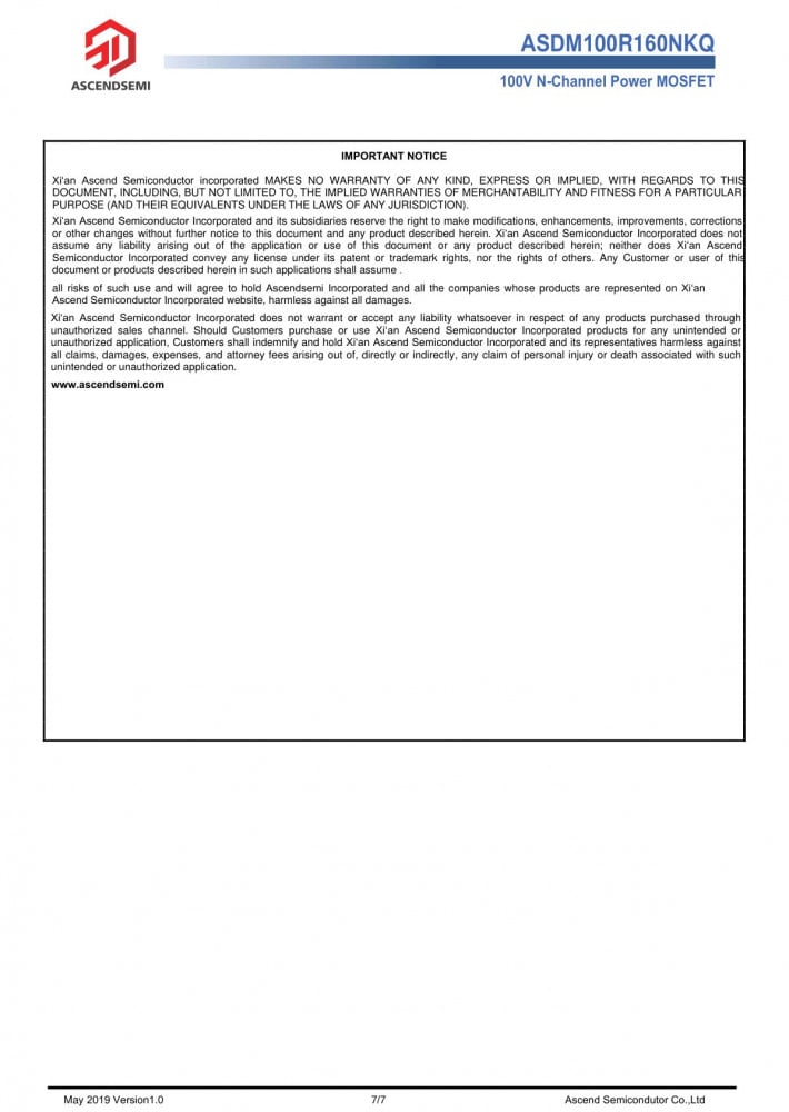 ASDM100R160NKQ-R datasheet page 7