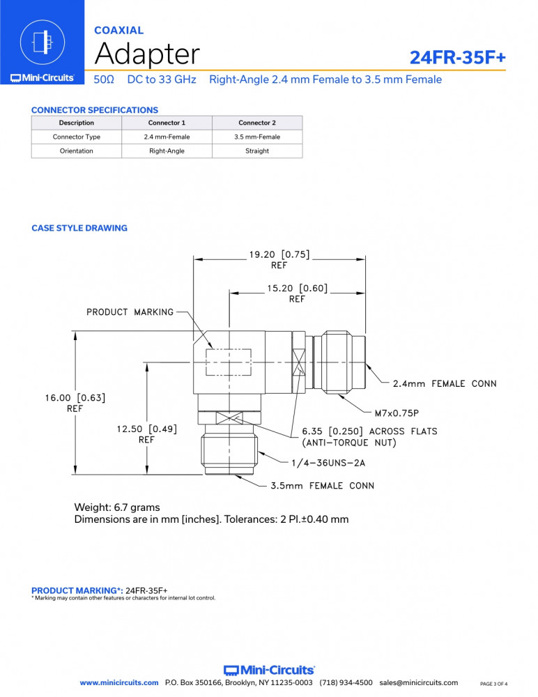24FR-35F+ datasheet page 3