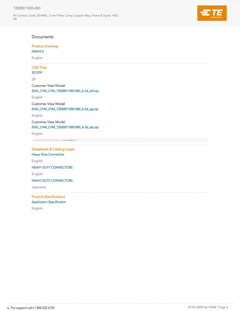 T2030011005-000 technical document page 4