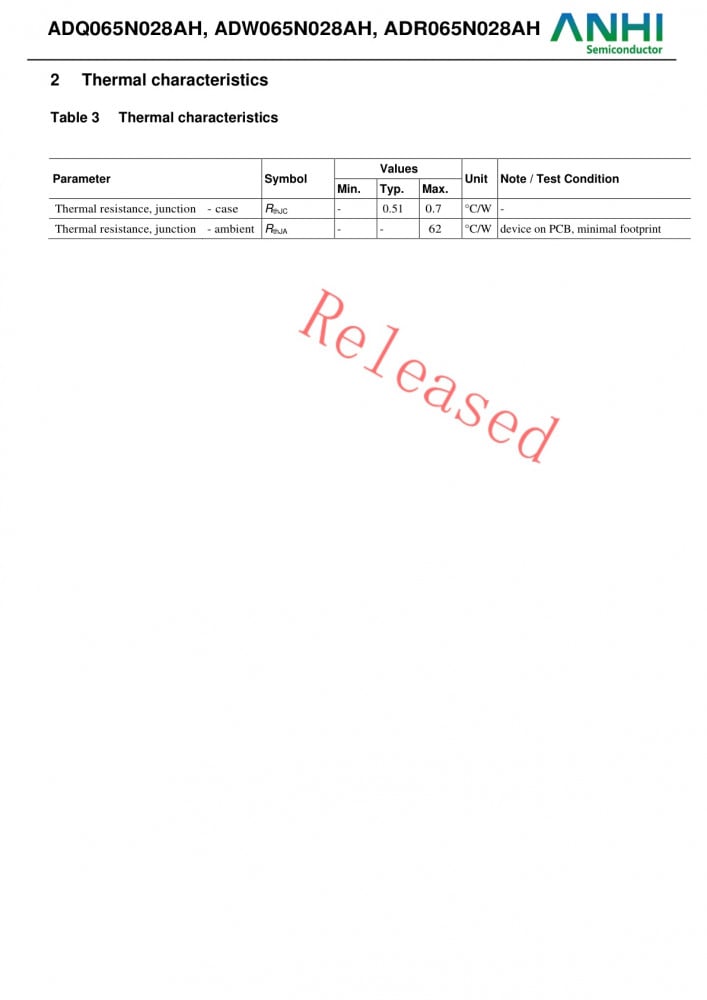 ADR065N028AH datasheet page 4