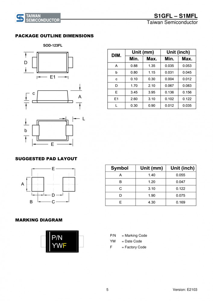S1MFL datasheet page 5