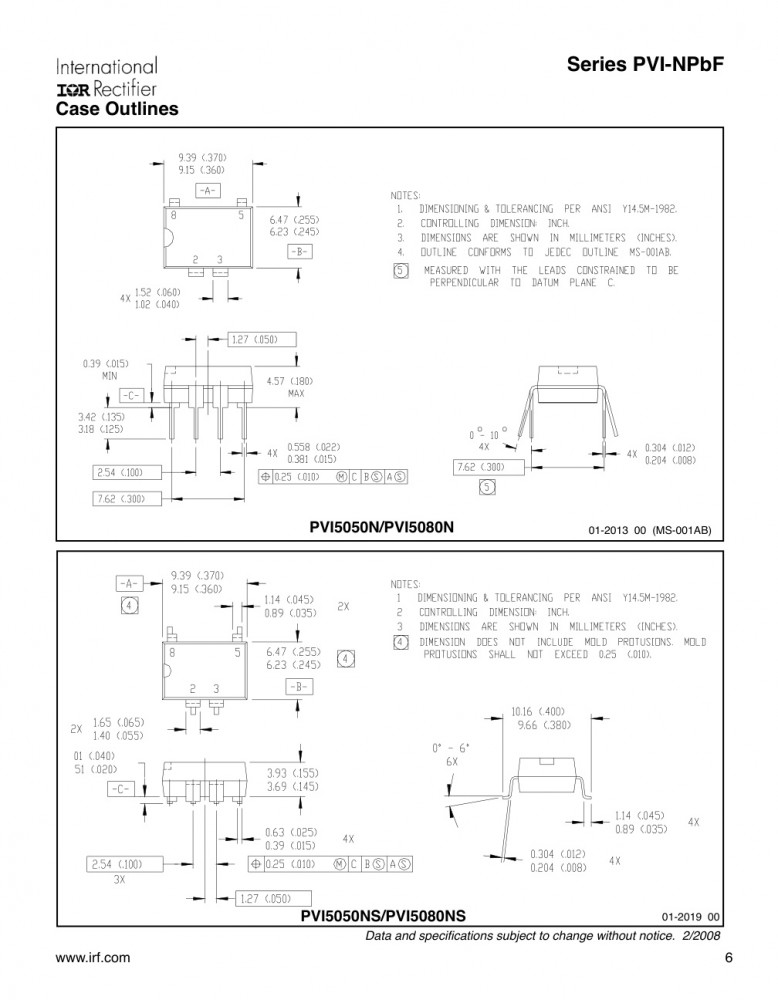 PVI1050NS-TPBF datasheet page 6