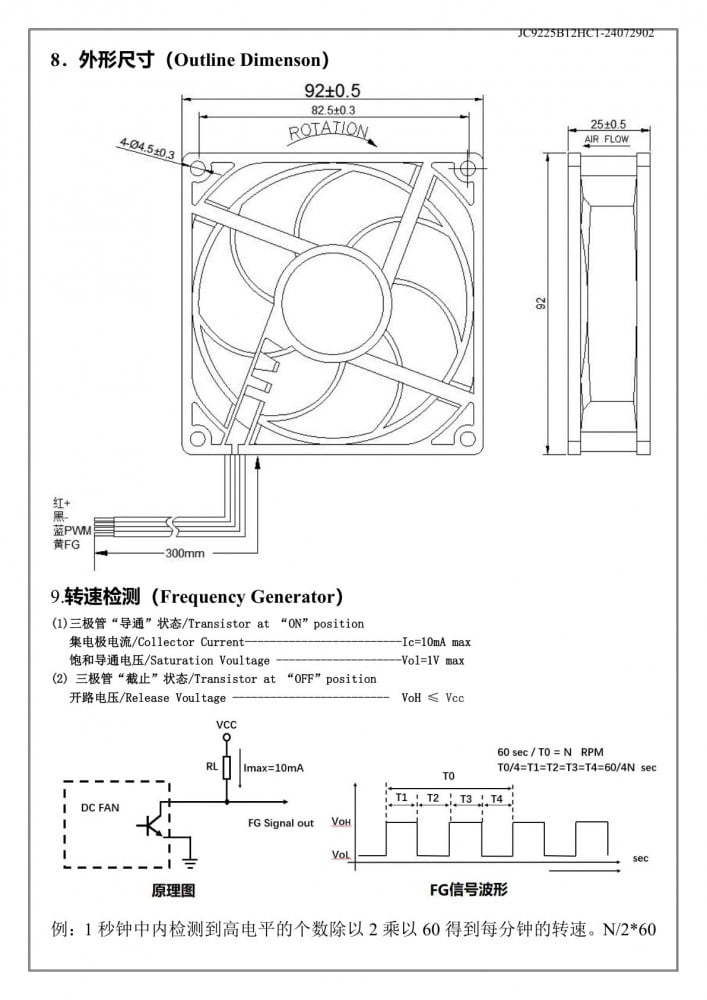 JC9225B12HC1 approval sheet page 5