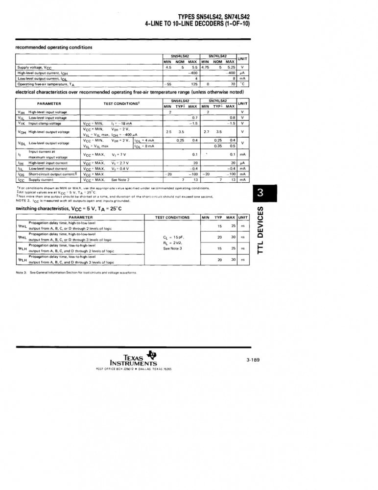 54L42DM datasheet page 10