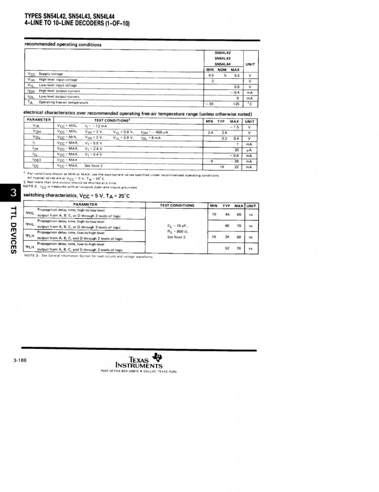 54L42DM datasheet page 9