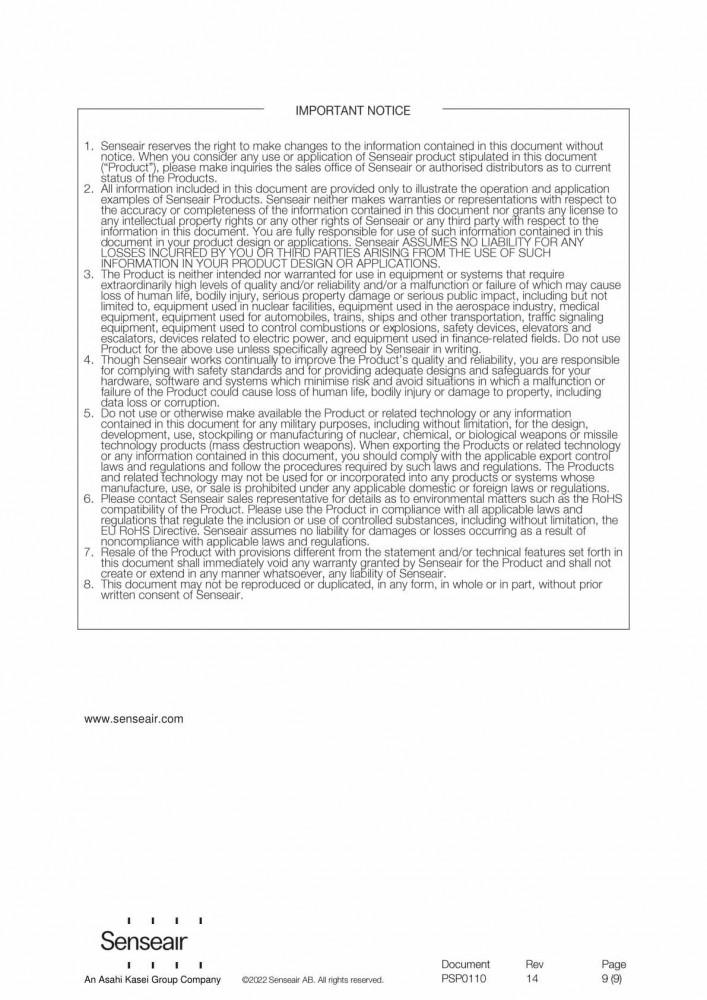 Technical document page 9