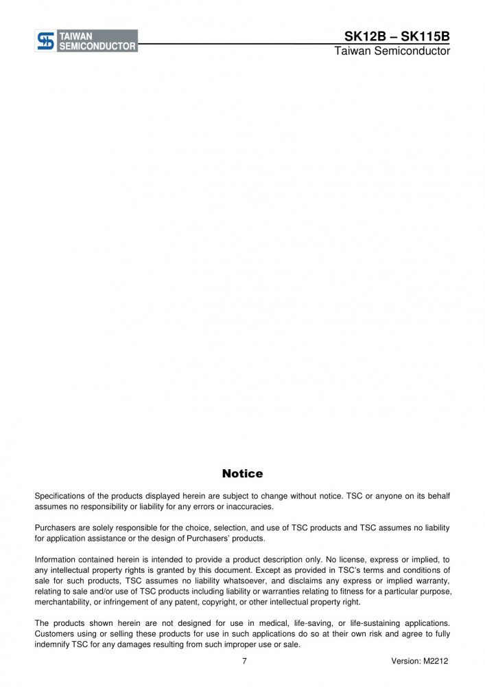 SK15B datasheet page 7